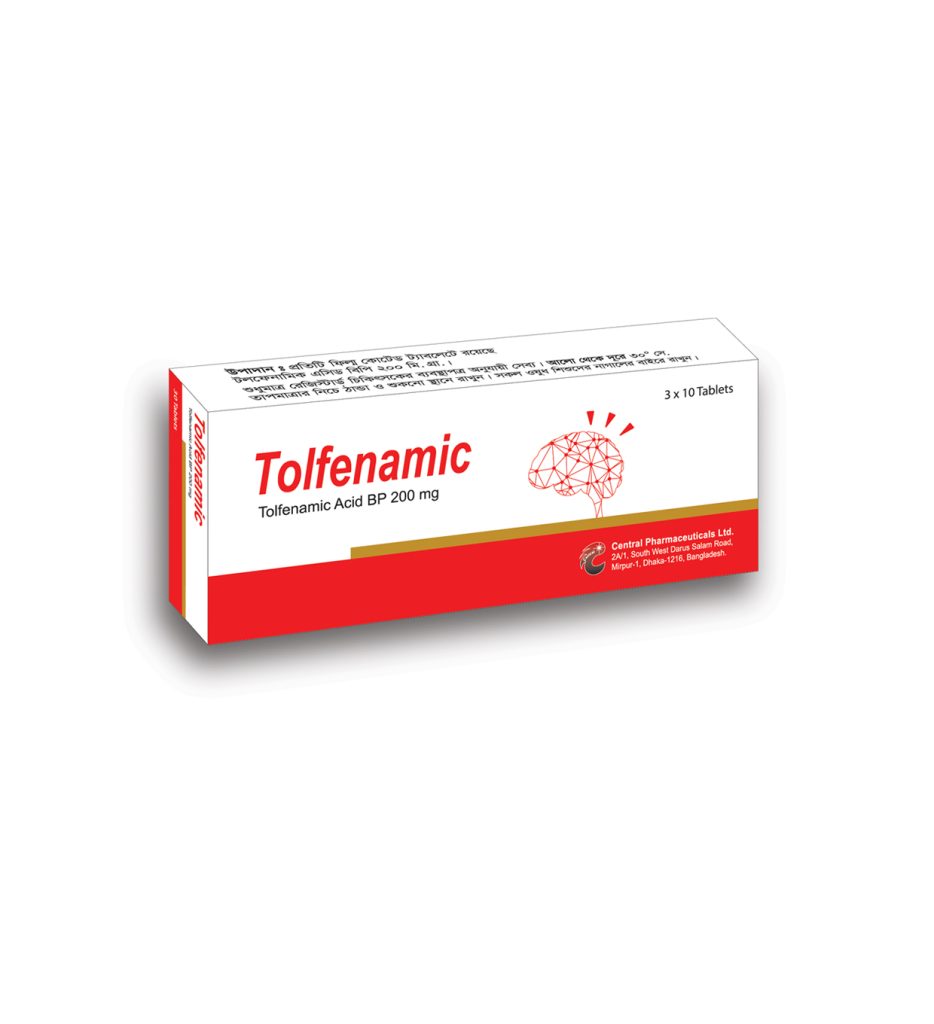Tolfenamic – Central Pharmaceuticals Ltd.